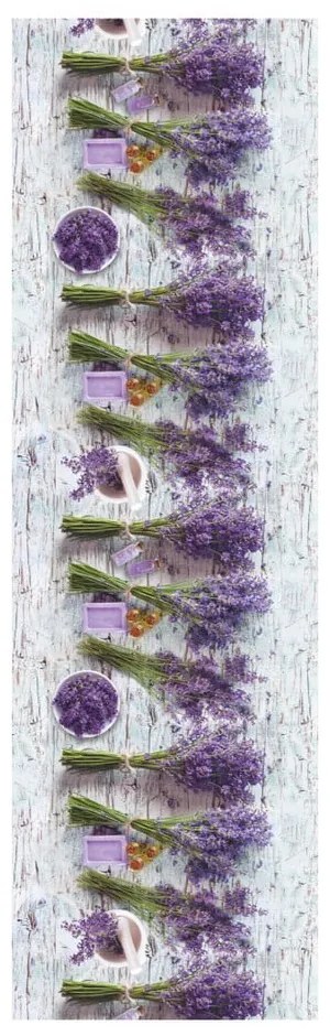 Vysoce odolný běhoun Webtappeti Lavanda, 58 x 280 cm