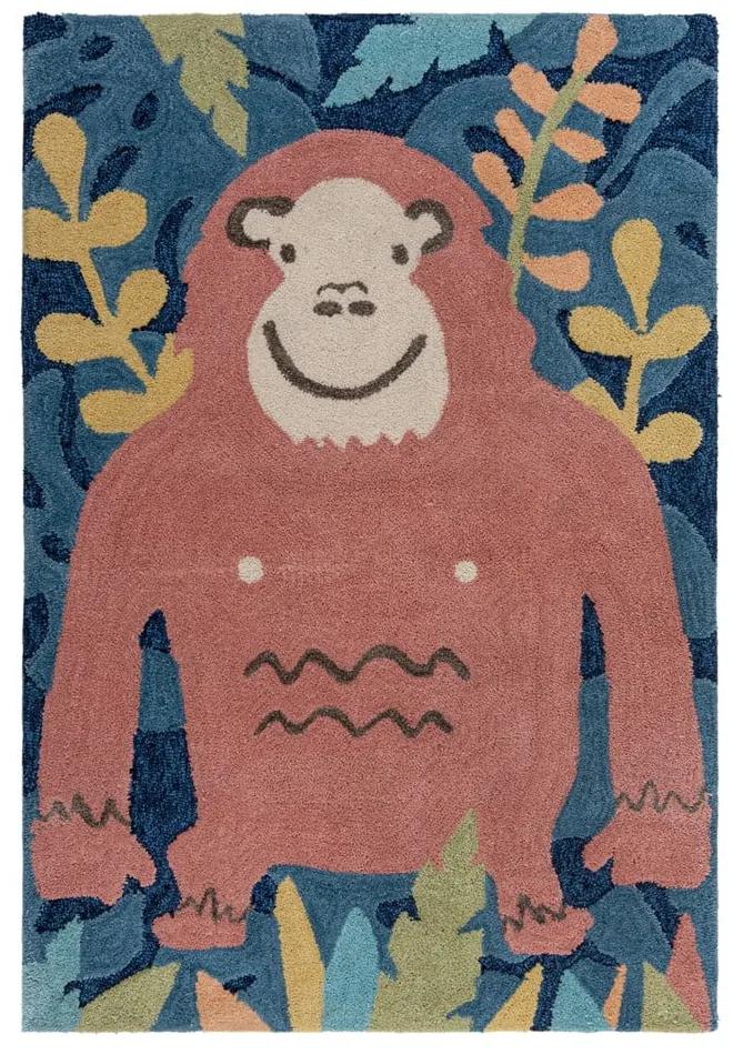 Dětský koberec Flair Rugs Jungle Monkey, 100 x 150 cm | BIANO