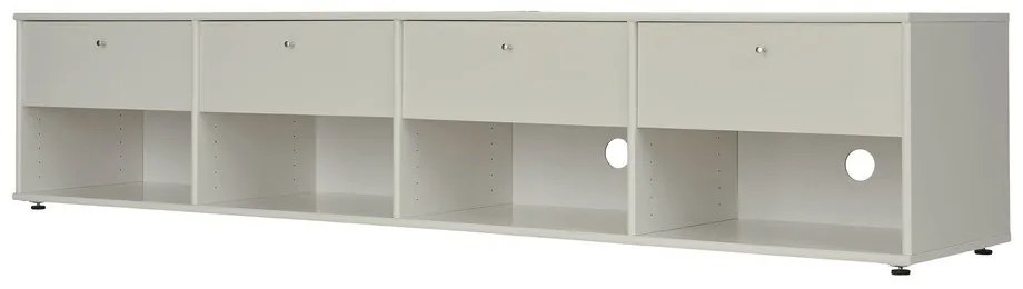 Béžový TV stolek 214x45 cm Mistral – Hammel Furniture