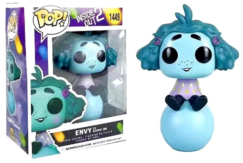 Postavičky Funko POP V hlavě 2 (Inside Out 2) Varianty: 08 Závist na míči