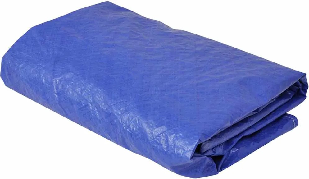 Krycí plachty na bazén 2 ks PE kulaté 540 cm 90 g/m² 3082802