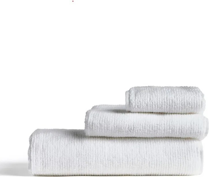 Bílá froté bavlněná osuška 70x140 cm Olvira – Kave Home