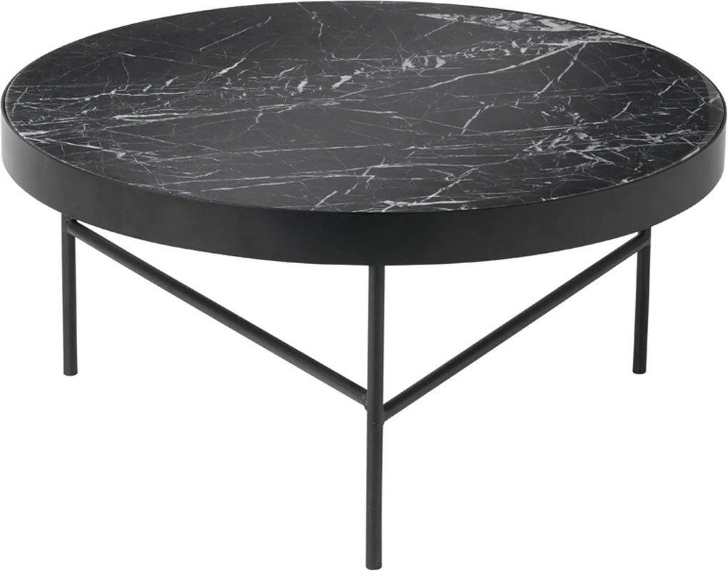 Výprodej Ferm Living designové konferenční stoly Marble Table Large (černá)
