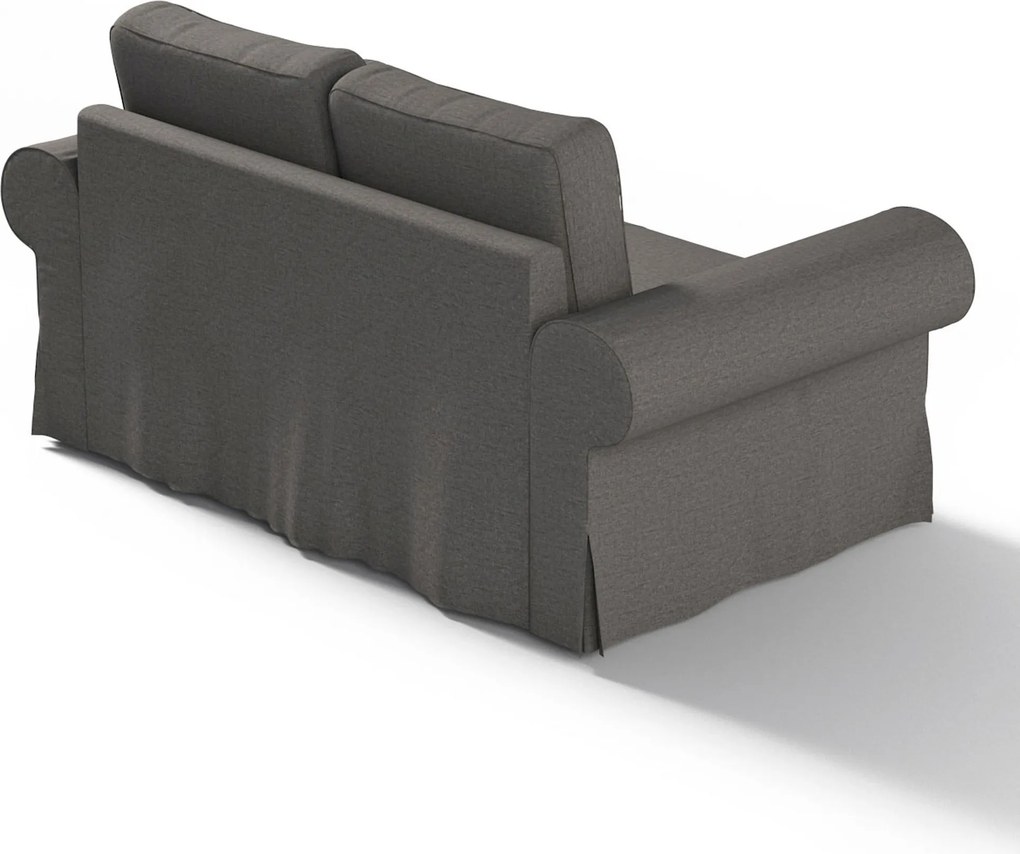 Potah na pohovku IKEA Backabro 2-místná, rozkládací barva šedá látka pletený vzor