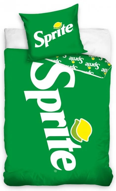 BAVLNĚNÉ POVLEČENÍ Sprite CLASSIC LOGO 140x200 / 70x90 cm