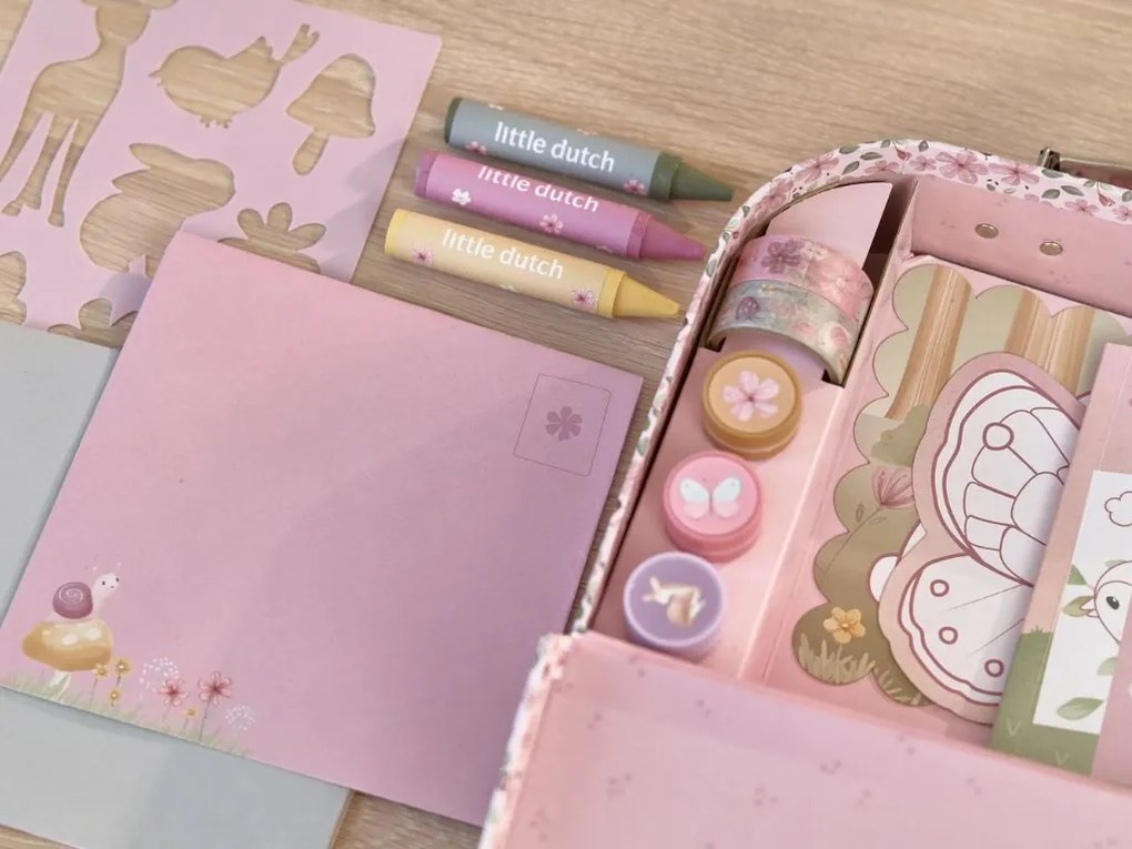 Little Dutch Kreativní sada Rosa v kufříku