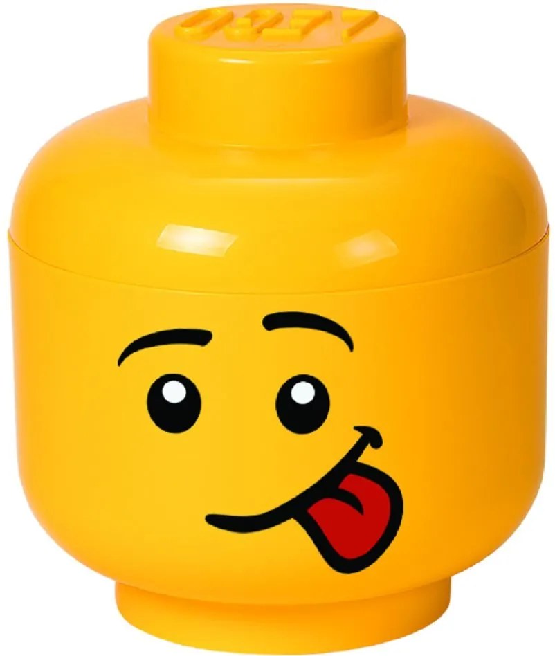 Úložný box lego úložná hlava silly - malá