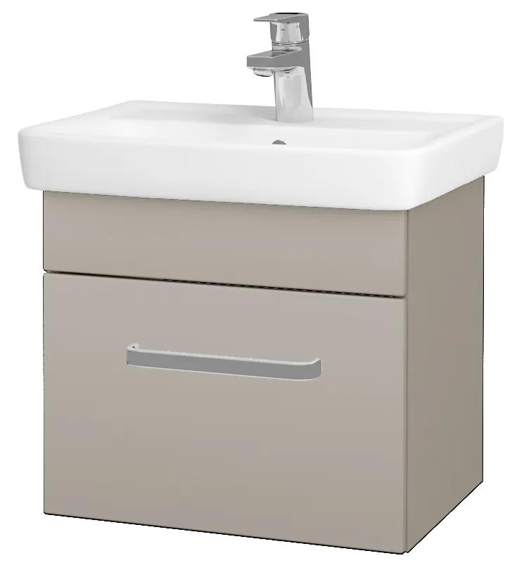 Dřevojas Koupelnová skříň SOLO SZZ 50 Varianta: N01 Bílá lesk / Úchytka T01 / D17 Colorado