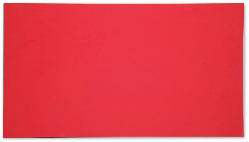 Vylen Nástěnka 900 x 500 mm - hladký povrch Červená