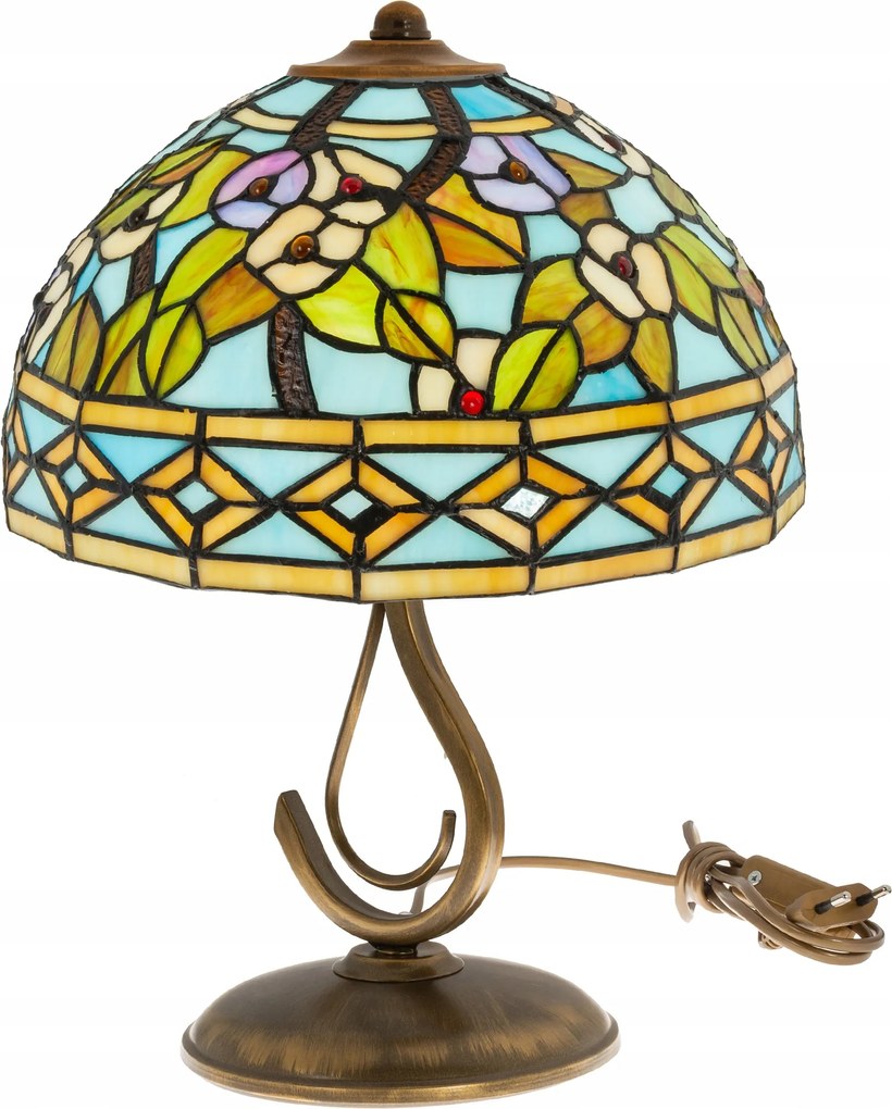 Vitrážová lampa ve stylu Tiffany