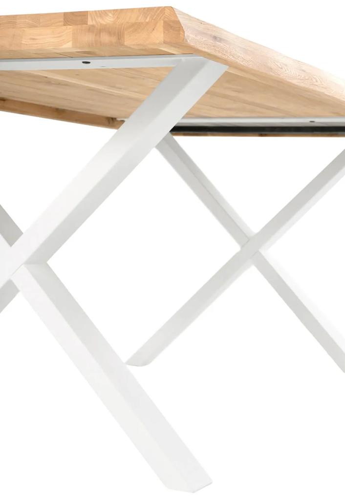 Stůl coner 140 x 90 cm bílý MUZZA