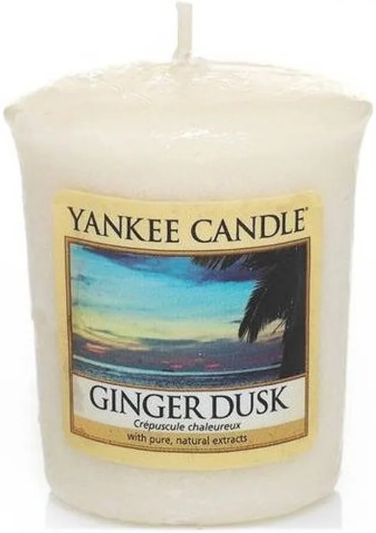 Yankee Candle – votivní svíčka Ginger Dusk (Zázvorový večer), 49 g