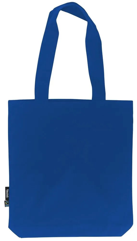 Neutral Látková nákupní taška z organické Fairtrade bavlny - Královská modrá