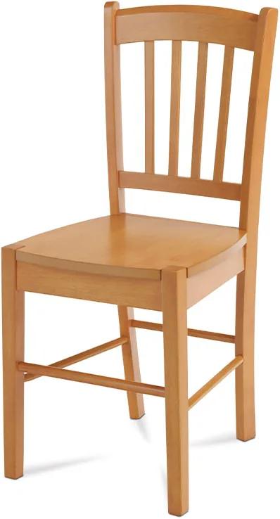 Jídelní celodřevěná židle BUNNY — masiv olše
