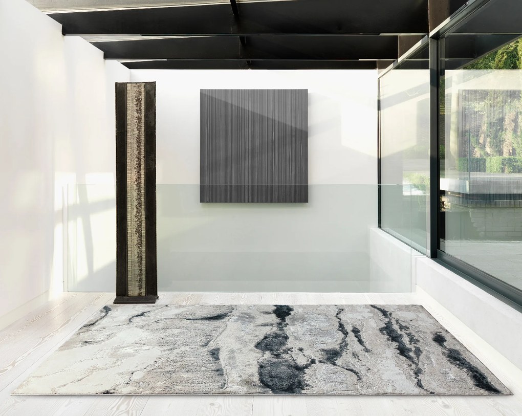 Šedý koberec Beethoven Quartz Rozměry: 200x290 cm