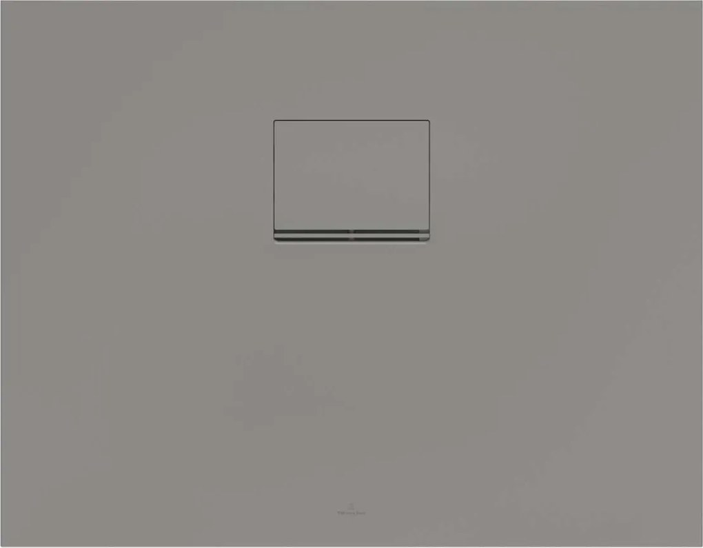 Villeroy & Boch Squaro Infinity - Sprchová vanička, 90x70 cm, šedá UDQ9070SQI2BV-3S