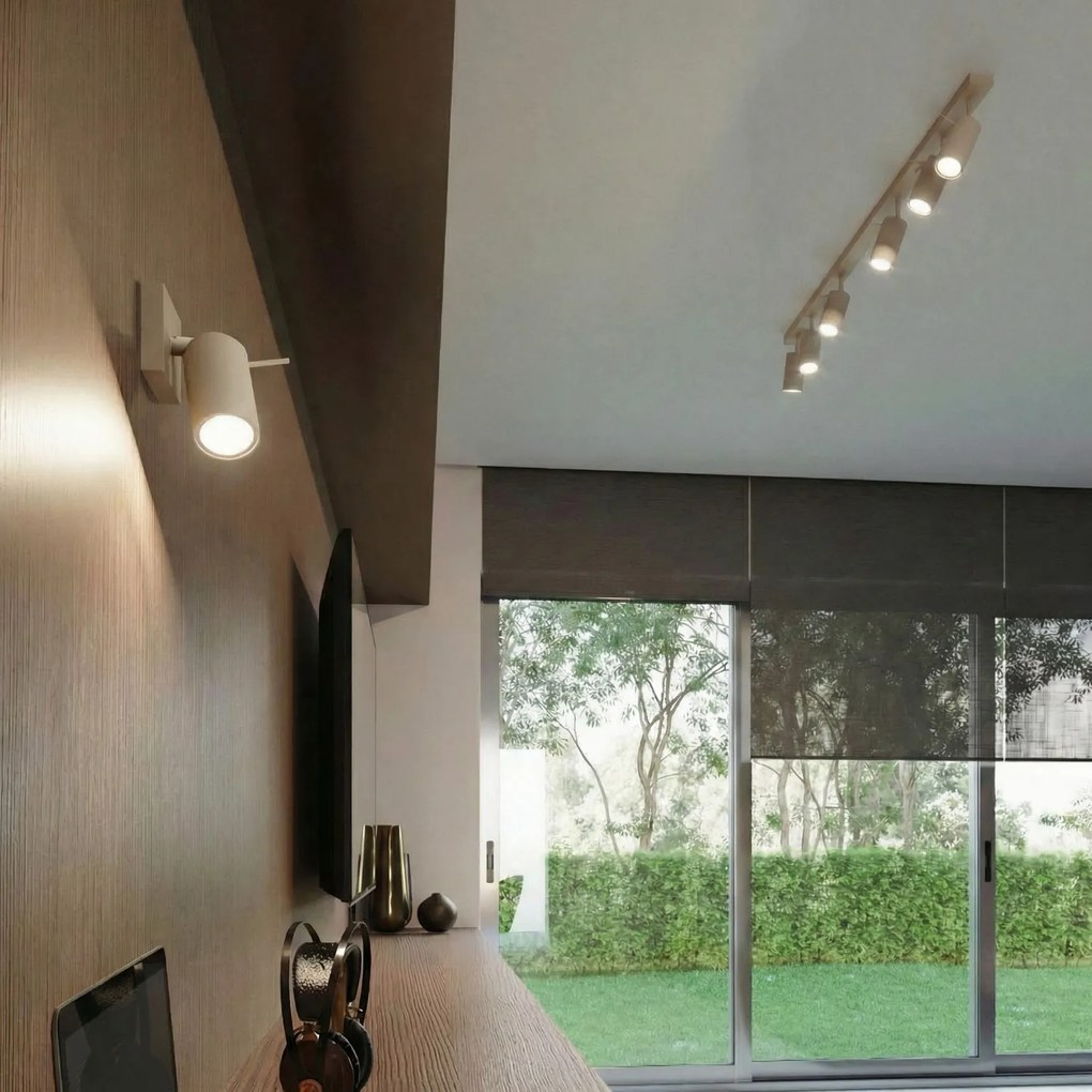 Sollux Lighting Stropní svítidlo RING 4L šedobéžové