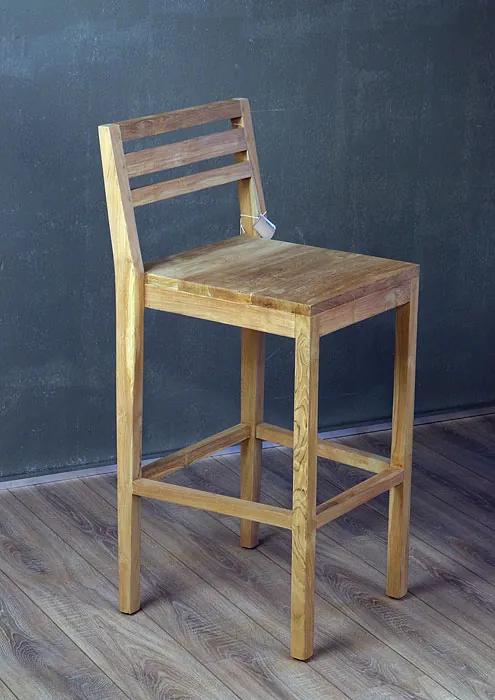 Deflee židle 95TZ masiv teak A10460_HN2masivní teakové dřevo  šířka: 50.00 cm výška: 106.00 cm hloubka: 43.00 cm