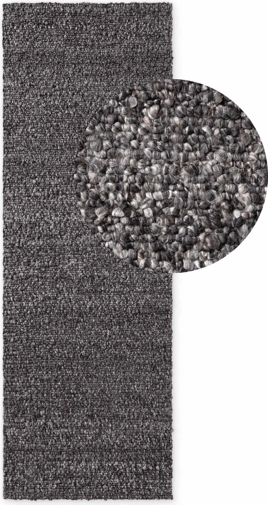 Ted Baker, Běhoun Ted Baker Notting Hill 106345 Dark Grey, 80x200, šedá, ložnice