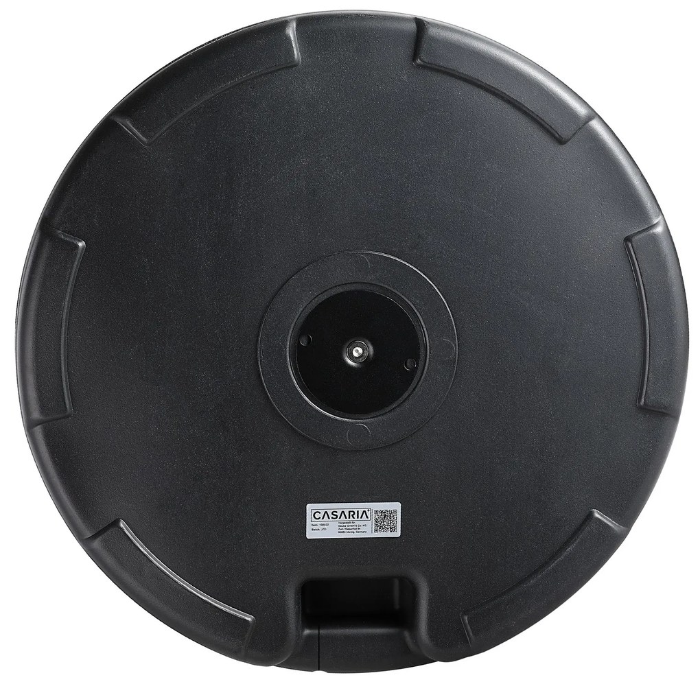 Stojan na slunečník plnitelný, pro 38-48 mm, černý 108932