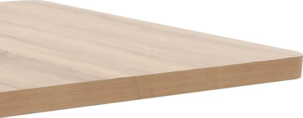Bistro stolek světle hnědý 80 x 80 cm MDF 286432