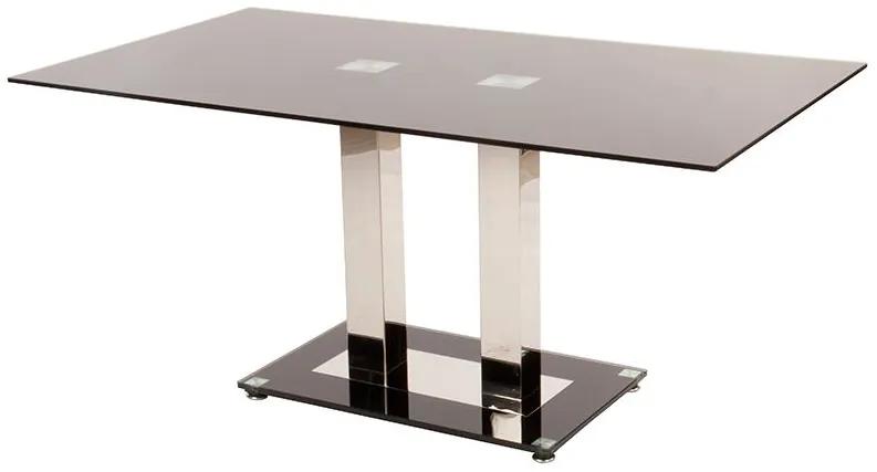 High gloss Jídelní stůl Pixie, 160 cm, černá 4131