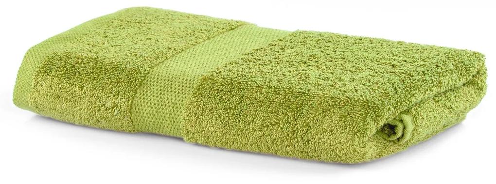 DecoKing - Sada bavlněných ručníků Světle zelená MARINA HLADKÉ