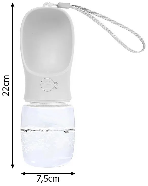 Verk Group Přenosná miska na vodu pro psy walking poison 380ml