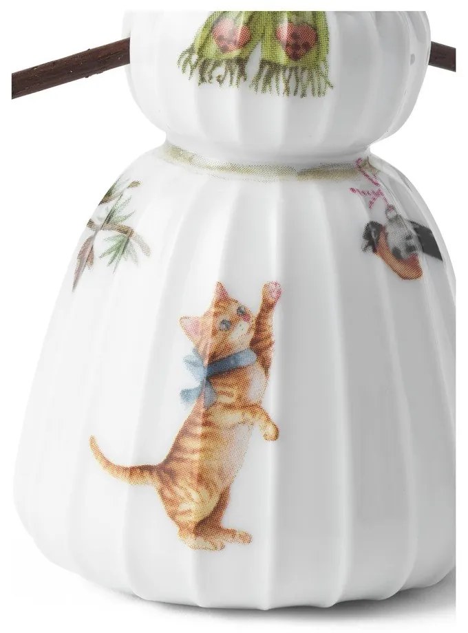 Porcelánová vánoční figurka (výška 9 cm) Hammershøi Snowwife – Kähler Design