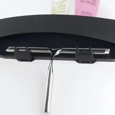 Compactor Clever Flip Polička do koupelny - systém upevnění bez vrtání