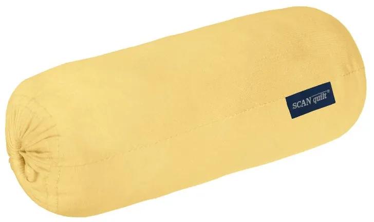 SCANquilt napínací prostěradlo JERSEY SOFT banánová výška matrace do 30 cm 160 x 200 cm