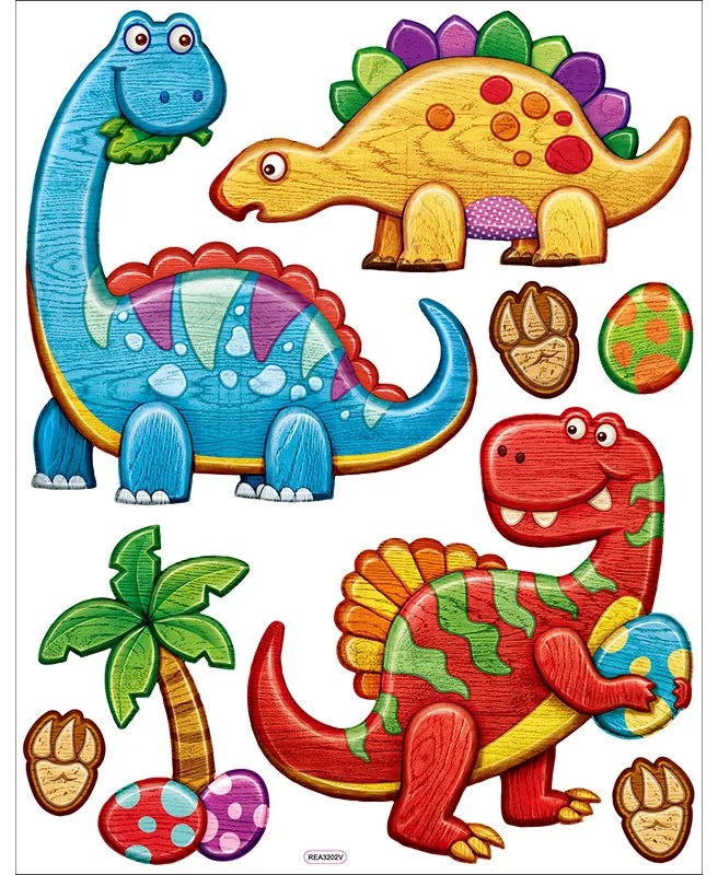 Dekorativní samolepky na zeď - DINO