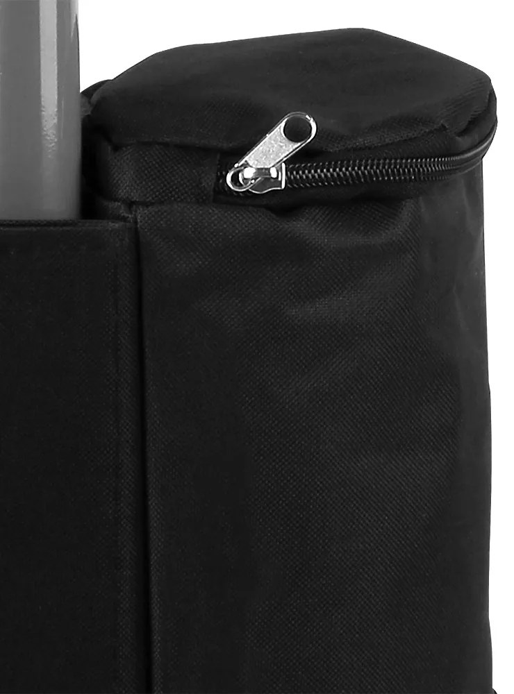Závaží na nohy party stanu, 4 ks, černá Kingsleeve