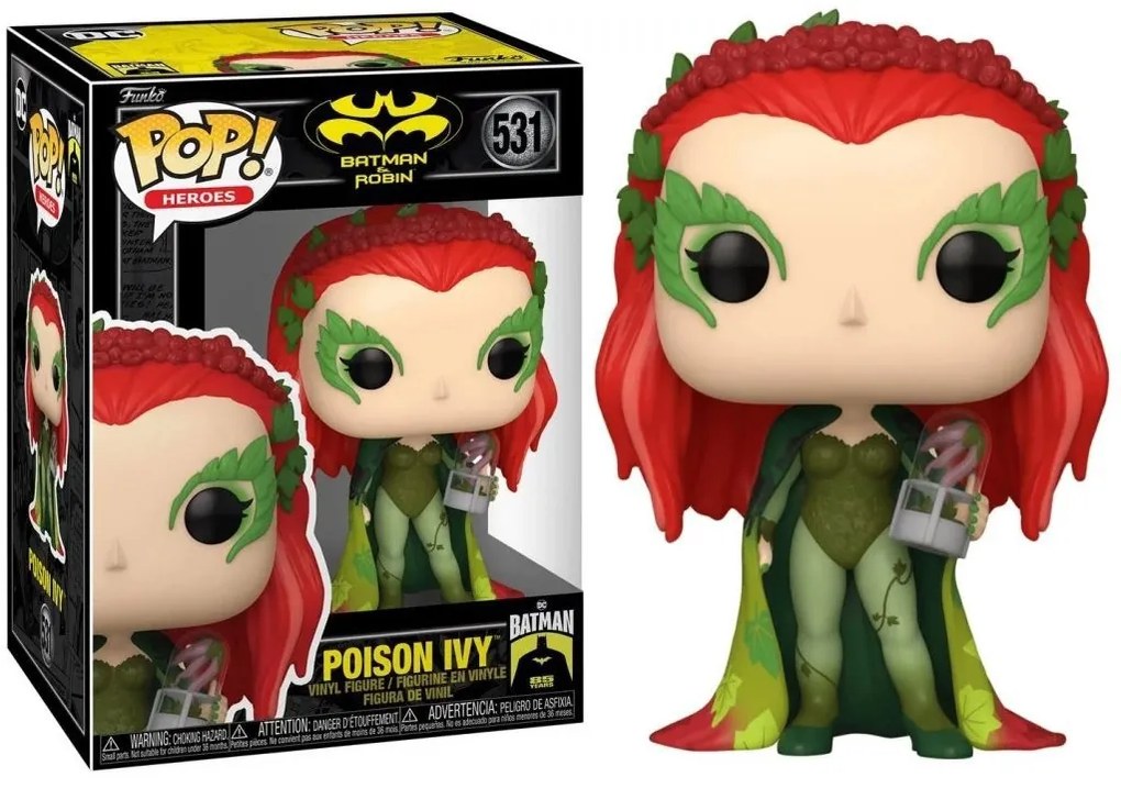 Funko pop! heroes batman & robin poison ivy 531