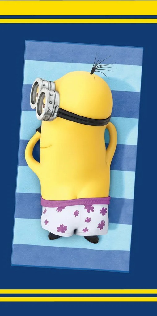 CTI Osuška Mimoni/Minions cool CTI - 75x150 cm, 100% bavlna