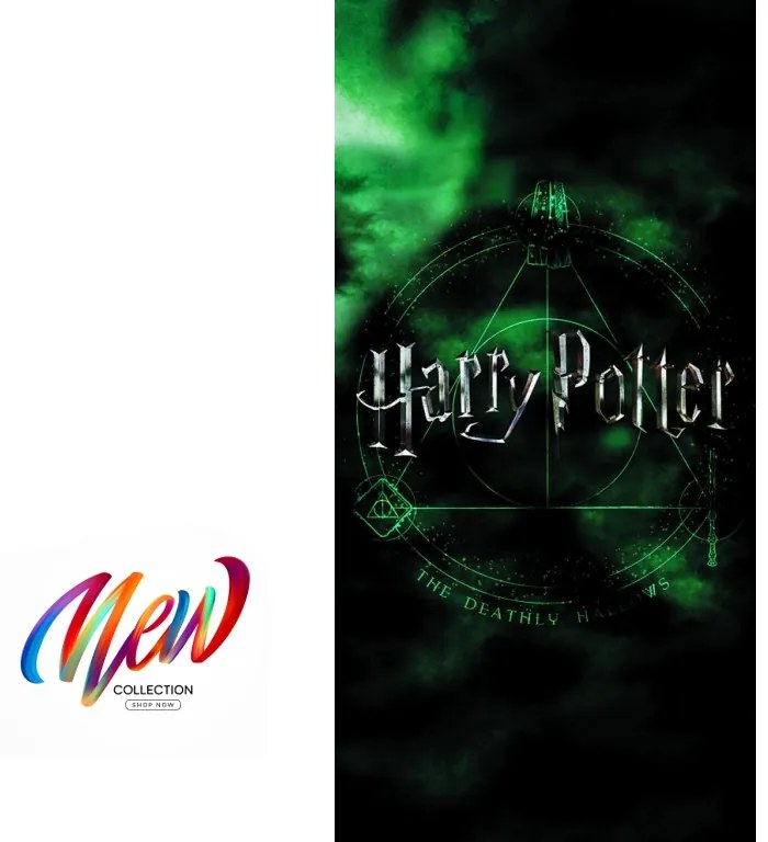 Carbotex Dětská osuška Harry Potter Magic 70x140 cm