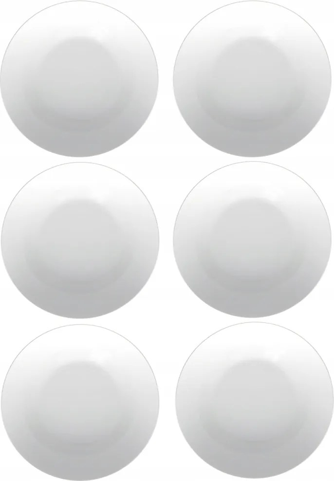 Hluboké jídelní talíře La Porcellana 6 Ks, 20 cm, K3