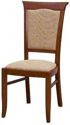 Jídelní židle Lord 1 - kaštan, LTD + MDF, kaštan / látka 1091, 45x98x55 cm