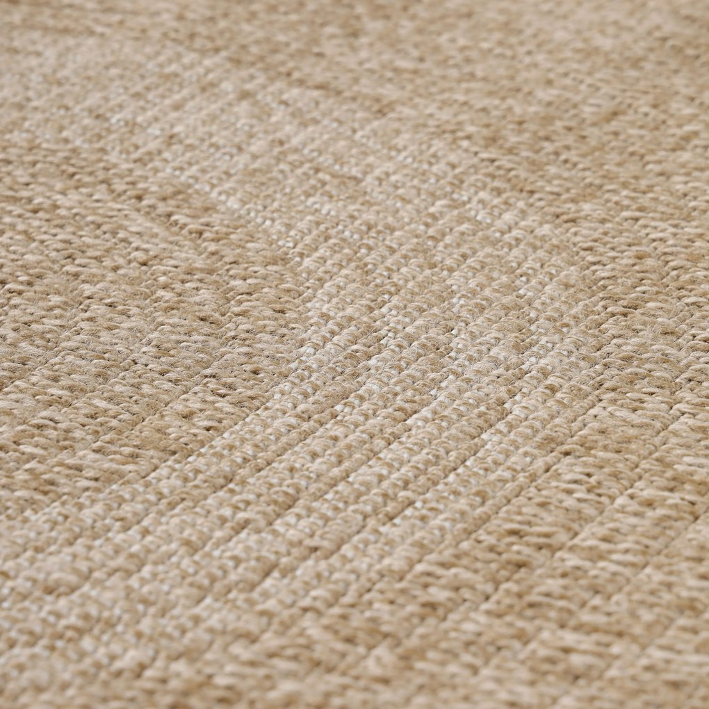 Ayyildiz, Kusový koberec Comilla 886 Beige kruh, 80x80 (průměr) kruh, béžová, chodba / předsíň