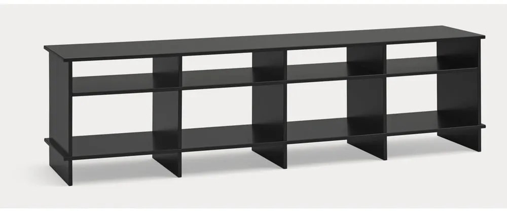 Černý TV stolek 180x50x40 cm Inari – Teulat