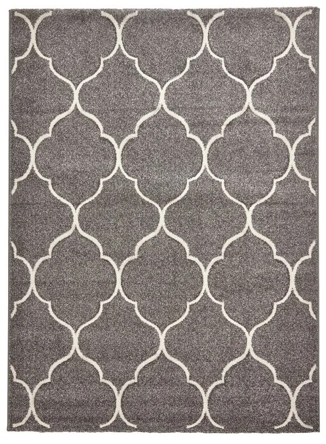Šedý koberec Think Rugs Ventura, 120 x 170 cm