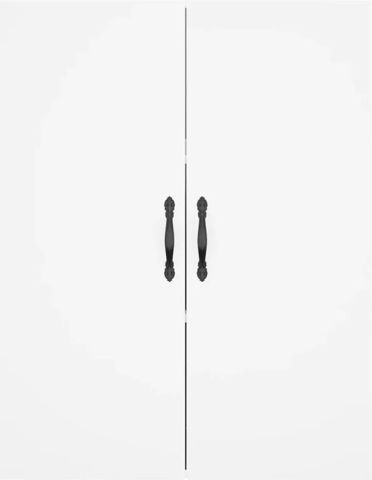 Skříň highboard bílá 69,5 x 34 x 180 cm kompozitní dřevo 3198073