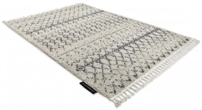 Dywany Łuszczów, Kusový koberec Berber Agadir G0522 cream and grey, 140x190, béžová, obývací pokoj