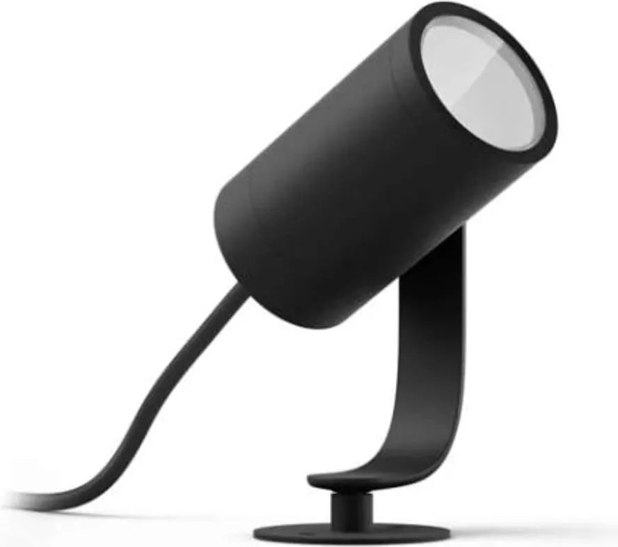 Philips Hue Lily - Chytré venkovní bodové LED svítidlo, černá 915005671701