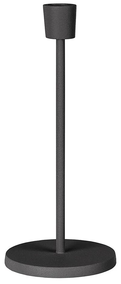 HIGHLIGHT Svícen na dlouhou svíčku 24 cm - černá