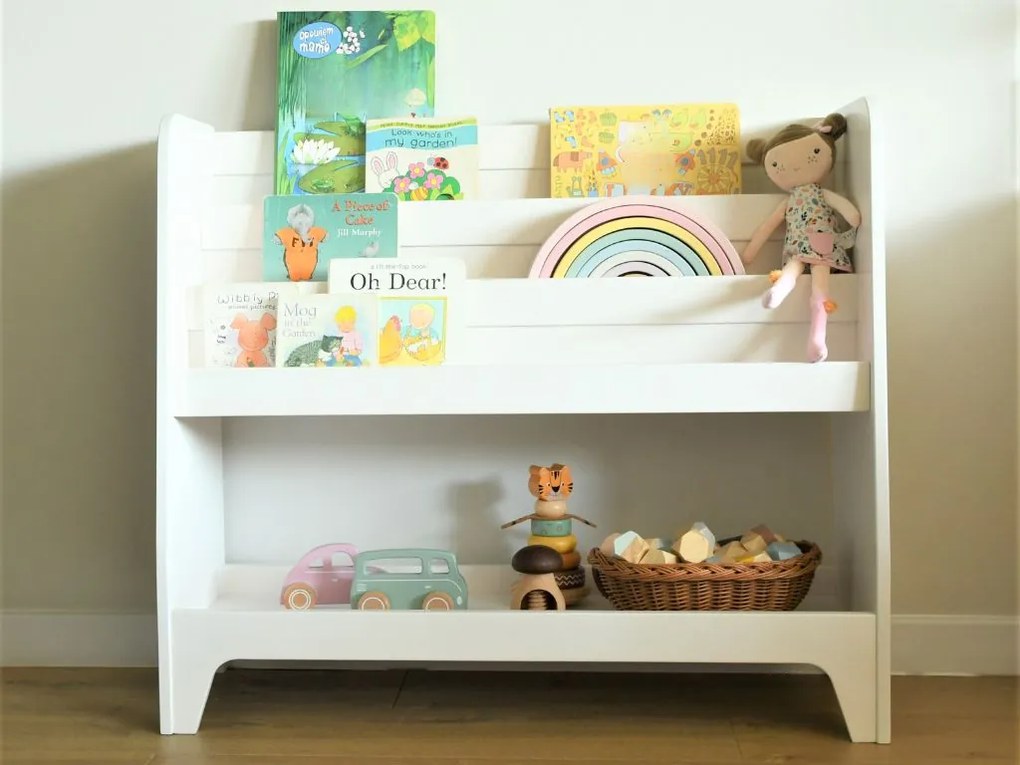 Wamm Cosy Room Dřevěná knihovna do dětského pokoje Zvolte barvu: Černá