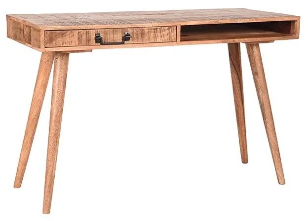 LABEL51 Stůl Desk Steady - Rough - Mango wood - 118x50 cm