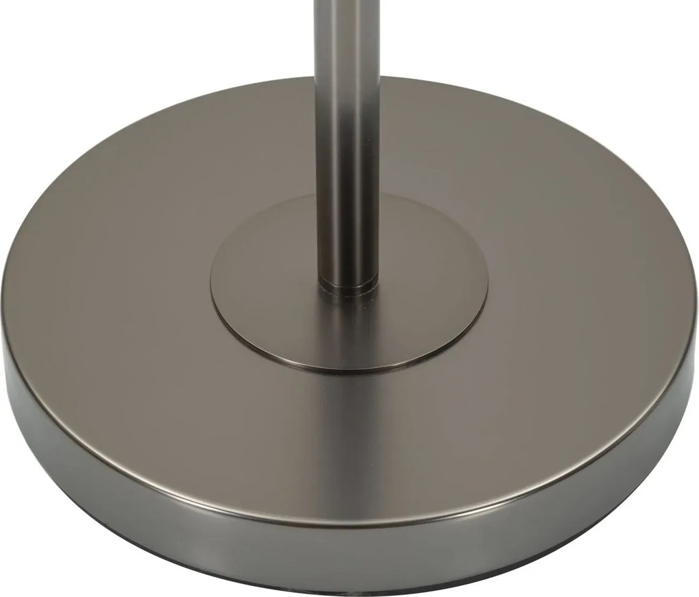 Stojací lampa Bright 164 cm šedá/bílá