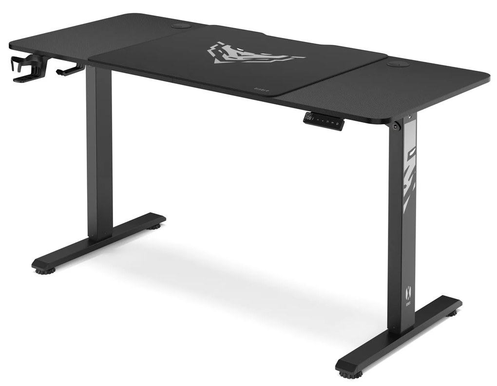 Elektricky výškově nastavitelný stůl 140 cm černý: Diablo X-Tensio 1400