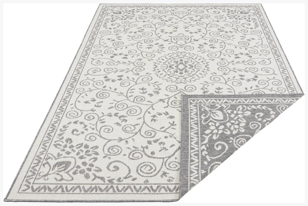 NORTHRUGS - Hanse Home koberce Kusový koberec Twin Supreme 103866 Grey/Cream ROZMĚR: 200x290